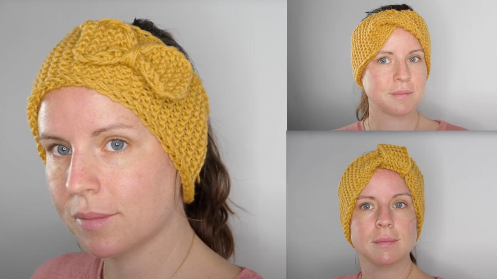 3 strikkeoppskrifter: Hvordan strikke pannebånd